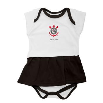 Vestido Body Times De Futebol Bebês Torcida Baby - Vestido Esportivo ...