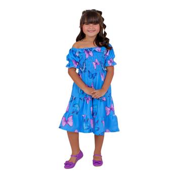vestido infantil juvenil ciganinha menina mini diva fashion moda verão ...