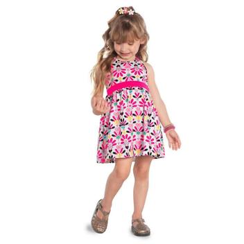 Vestido infantil - tamanho 4 ao 8 1000478 - kyly - Vestido Infantil ...