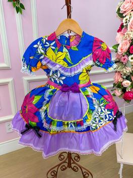 Vestido Junino Sem Short Dandara - Mali Modinha Kids - Roupas Femininas ...