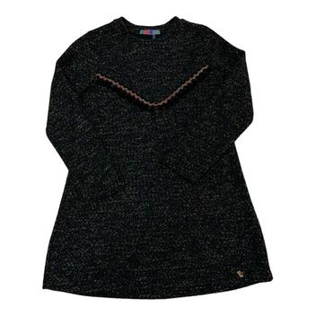 Vestido Linha A Tricô Franja Inverno Frio Manga Longa Mylu - Vestido ...