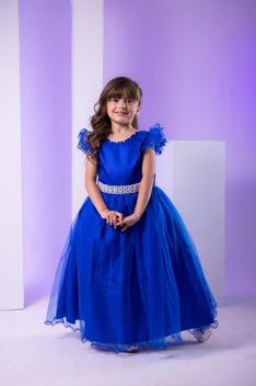Vestido Marie Longo Amanda Azul Royal ( - Mali Modinha Kids - Vestido ...