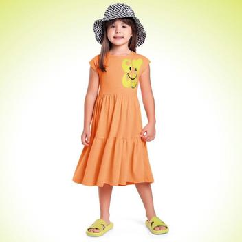 Vestido Midi Good Happy Infantil Fakini Kids - Roupas Femininas ...