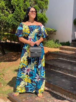 Vestido Plus Size Estampado Verão 2024 - DONNALU - Vestido Plus Size ...