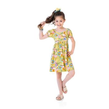Vestido Tropical - Fakini Kids - Roupas Femininas - Magazine Luiza