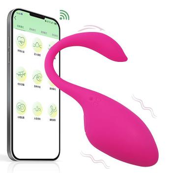 Vibrador formato de bullet Controle via APP Recarregável - SI Imports ...
