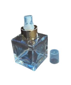 Vidro Cubo 100 Ml Com Válvula Spray Dourada Kit 10 Unidades - JOIMAR ...