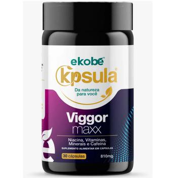 Viggor Maxx 810mg 30 Cápsulas - Ekobé - Termogênico - Magazine Luiza