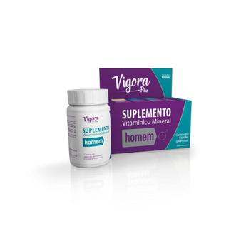 Vigora Plus Homem 60 Cápsulas - Prati Donaduzzi - 60 capsulas ...