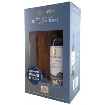 Vina Collada Marques de Riscal 750 ml + 01 Tabua de Petiscos - Vinho ...