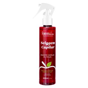 Vinagre Capilar de maça Forever Liss Selagem capilar 200ml - Vinagre ...