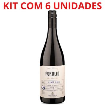 Vinho argentino portillo v uco pinot noir 750ml tto kit c/6 - SALENTEIN ...