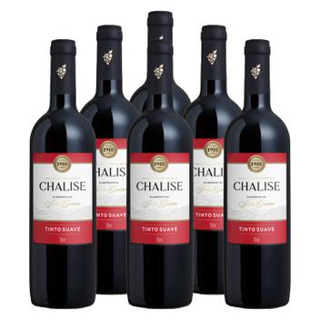 Vinho Chalise Tinto Suave 750ml 6 Unidades - Vinho - Magazine Luiza