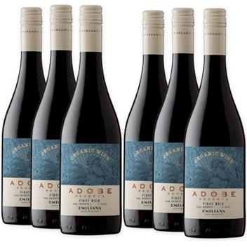 Vinho Chileno EMILIANA ADOBE Pinot Noir 750ml (6 garrafas) - Vinho ...