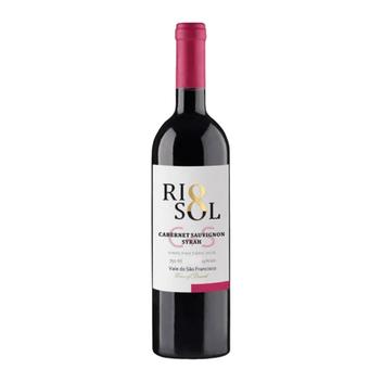 Vinho Rio Sol Syrah Meio Seco Tinto 750ml - Vinho - Magazine Luiza