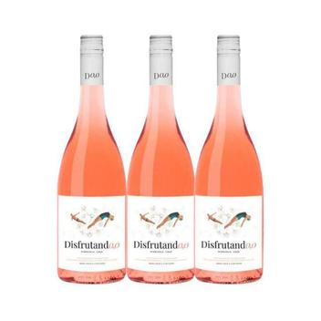 Vinho Sem Álcool Rosé Seco Tempranillo Disfrutando - 750Ml - Vinho ...