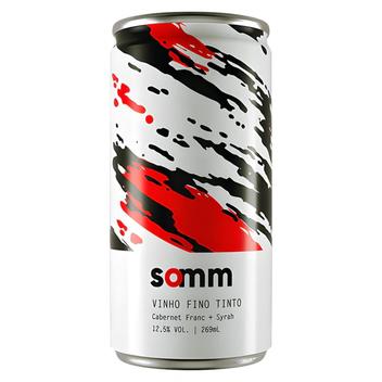 Vinho Somm Lata Tinto Branco Rosé Suave Seco Estilos 269Ml - Vinho ...