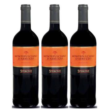 Vinho Sperone Montepulciano D'abruzzo 750ml 03 Unidades - Vinho ...