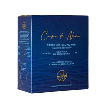 Vinho Tinto Bag in Box Caetano Vicentino Casa Di Neni Cabernet ...