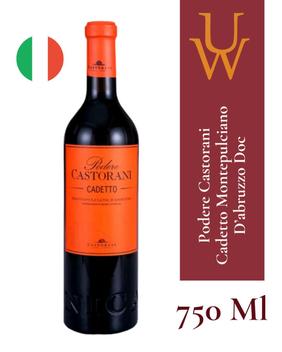 Vinho tinto castorani cadetto montepulciano dabruzzo doc - PODERE ...
