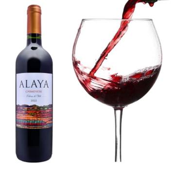 Vinho Tinto Chileno Alaya Carmenere Frutado, Marcante Safra 2022 ...
