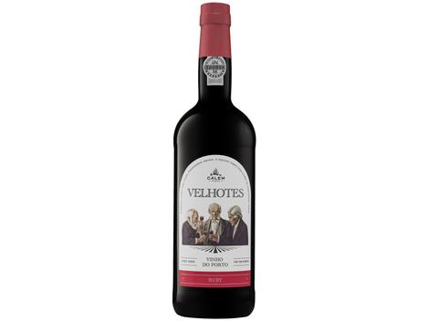 Vinho Tinto Licor Porto Calem Velhotes Portugal 750ml - Vinho ...