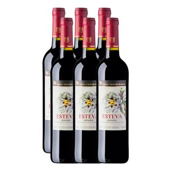 Vinho Tinto Portugues Casa Ferreirinha Esteva Douro Kit 6 Un - Vinho ...