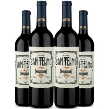 Vinho Tinto San Telmo Cabernet Sauvignon 750ml Kit 4 Garrafas - Bodega ...