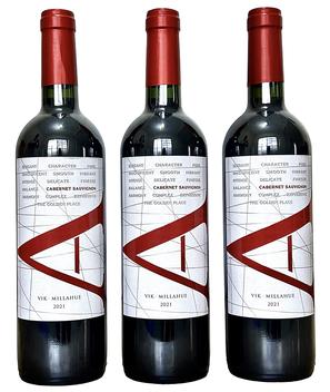 Vinho Vik A Cabernet Sauvignon Chileno Kit Com 3 Garrafas Oferta - Viña ...