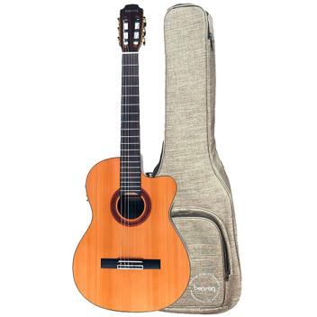 Violão Benson EXC500CE NA Nylon Exodus Series Cutway Natural C/ Bag ...