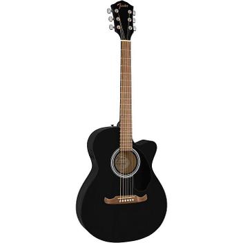 Violão Fender Eletroacústico FA135CE Concert Preto Bk - Violão ...