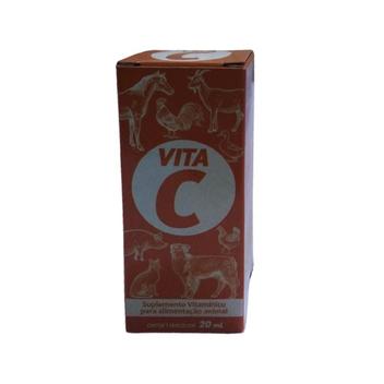 Vita C Suplemento Vitamínico Cães E Gatos 20Ml - Vetbras - Vitaminas e Suplementos para Pet ...