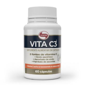 Vita C3 60 capsulas Suplemento Alimentar Vitafor - Multivitamínico ...