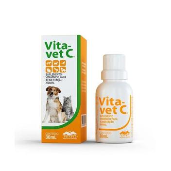 Vita Vet C 30 Ml - Vetnil - Suplemento Vitamínico - Vitaminas e ...