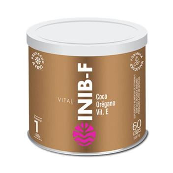 Vital Inib-F Vitamina E Óleo De Coco 60 Cápsulas - Vital Atman ...