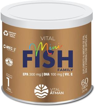 Vital Mini Fish Ômega 3 Pureza MEG-3 EPA e DHA Vit E 250mg - Vital ...