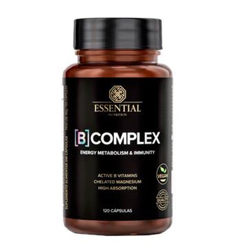 Vitamina B Complex Essential Nutrition 120 Caps - Vitaminas A-Z - Magazine Luiza