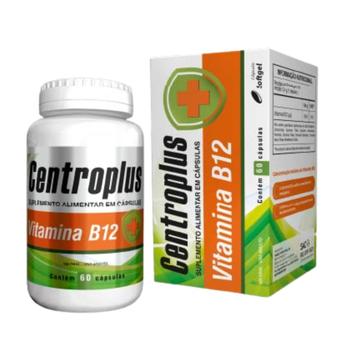 Vitamina B12 Centroplus 60 Cápsulas Auxilia no Metabolismo - Forhealth ...