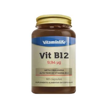 Vitamina B12 Com 60 Cápsulas Vitaminlife - Vitaminas A-Z - Magazine Luiza