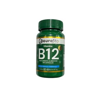 Vitamina B12 Complexo B Com 60 cápsulas - Eurofito - Vitaminas A-Z ...