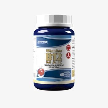 Vitamina B12 Max (Metilcobalamina) - 60 cápsulas - Nutramed ...