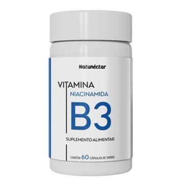 Vitamina B3 Niacina 60 Capsulas Natunéctar Niacinamide - Natunectar ...
