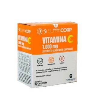 Vitamina C - 1000Mg - 30 Comprimidos - Supracorp - Vitaminas A-Z - Magazine Luiza