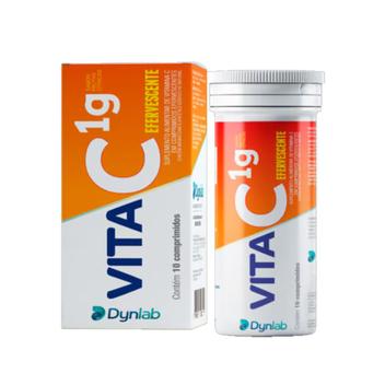 Vitamina C + Zinco 10 Comp. Efervescente - Dynlab - DYNAMIC LAB ...
