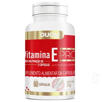 Vitamina E Pró Antioxidante 400Ui Por Poção 60 Cápsulas Duom ...