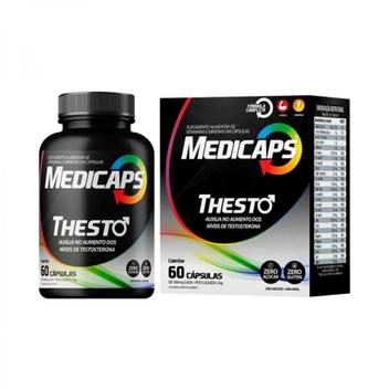 Vitamina Medcaps Thesto 60 Cápsulas - Energia, Vitalidade e Suporte ...