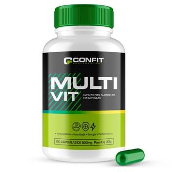 Vitamina Multi Vit com 60 Cápsulas CONFIT - Vitaminas A-Z - Magazine Luiza