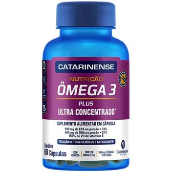 Vitamina Ômega 3 Ultra Concentrado 60 Cps - Catarinense - Ômega 3 ...