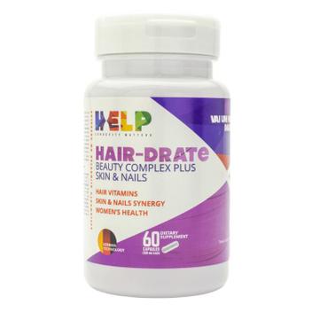 Vitamina para Cabelos Hair Drate Fortalize 60 cápsulas - Help Vitaminas ...