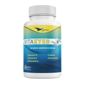 Vitamina para os Olhos VitaEyes Astaxantina e Luteína - 60 CGM - GLOBAL - Vitaminas A-Z ...